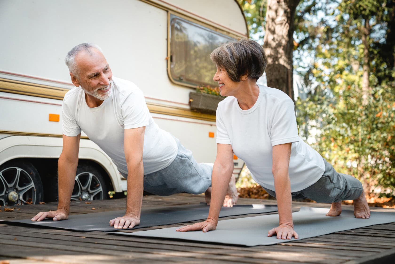 Campground Yoga and Stretching Routines for RV Travelers - Coastal ...